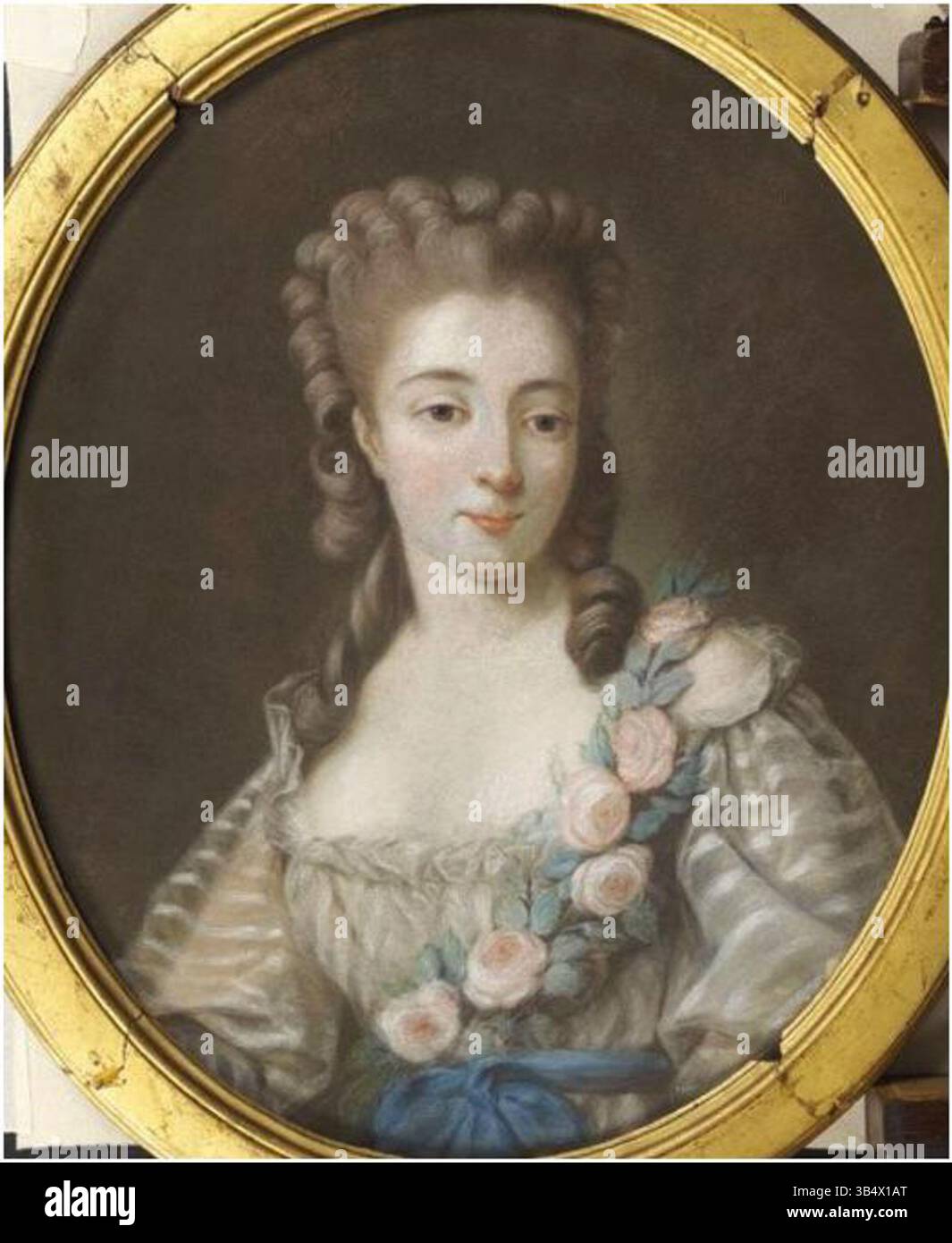 This 18th-century pastel drawing of Stéphanie-Félicité Ducrest ...