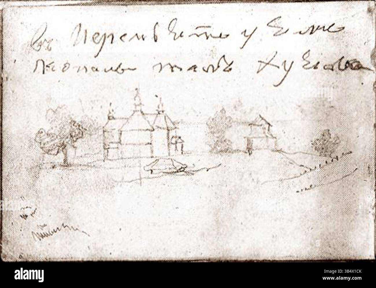 This uncensored painting by Taras Shevchenko from between 1846 and 1850 ...