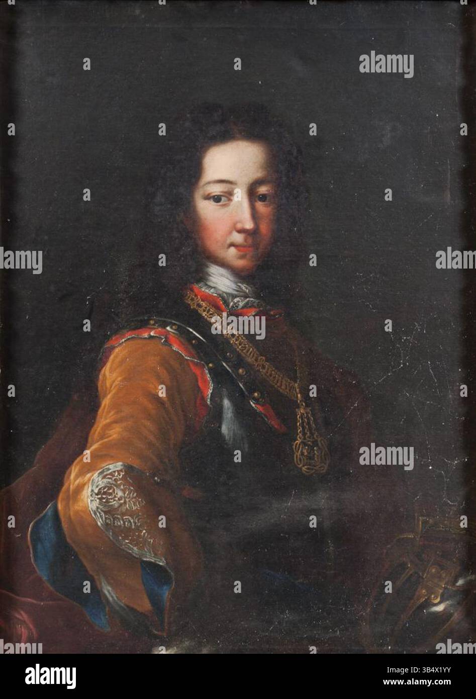 This portrait, painted circa 1715, depicts Vittorio Amedeo Filippo ...