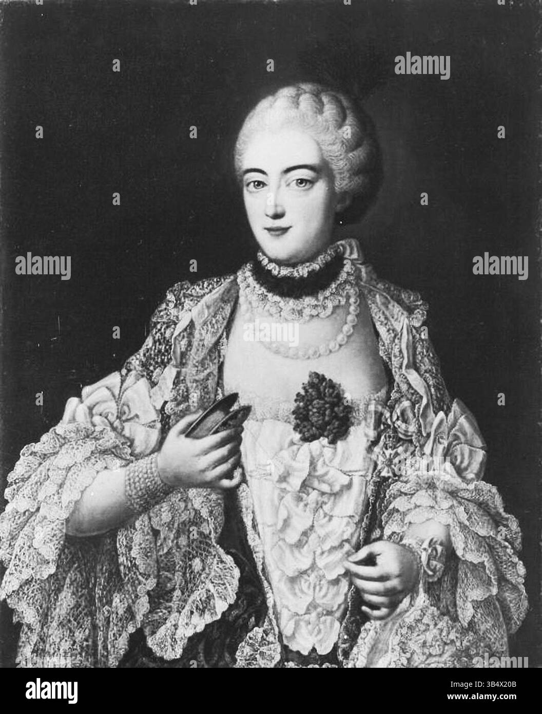 Portrait of Margravine Elisabeth Fredericka Sophie of Brandenburg ...