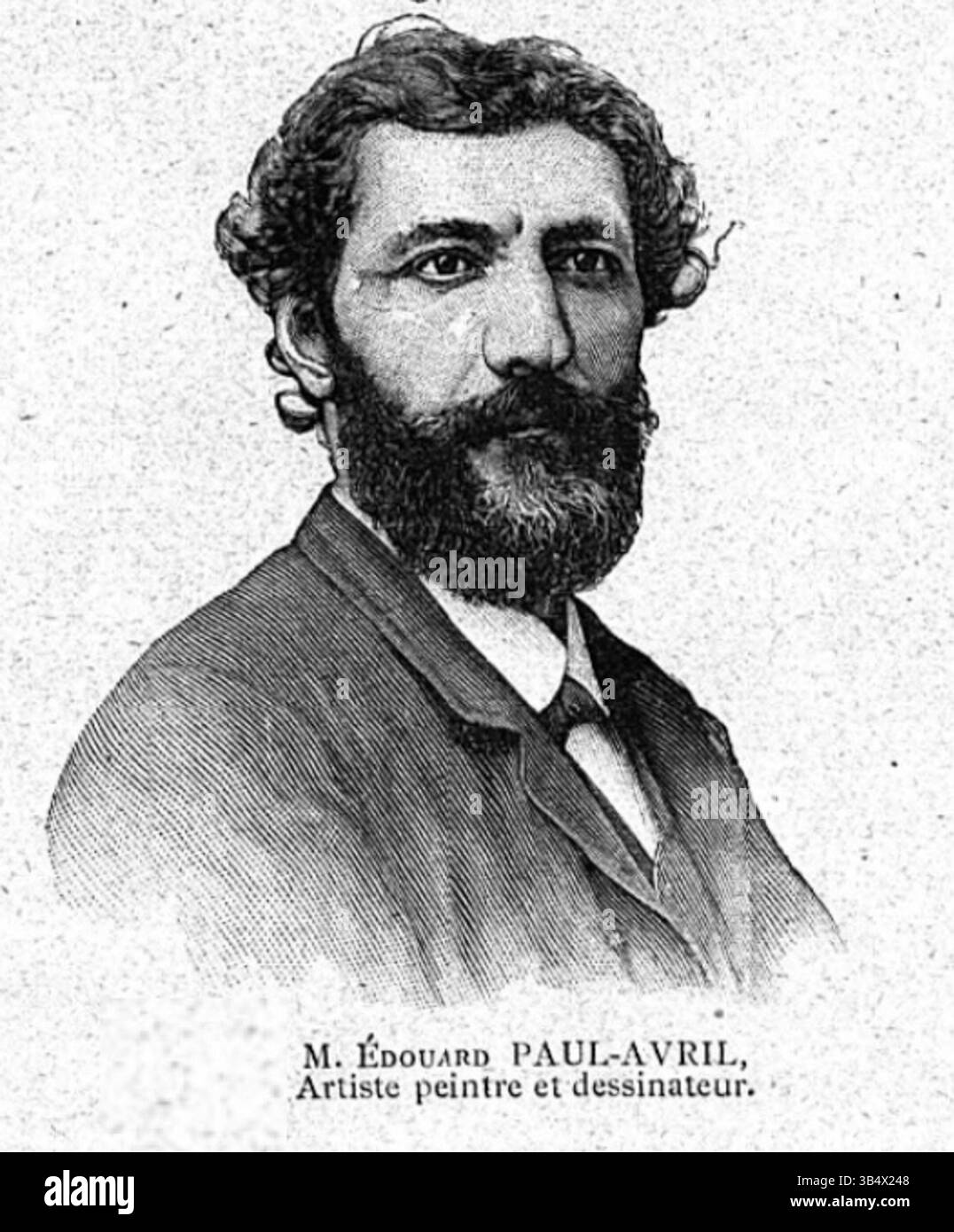 Edouard Paul-Avril's 1899 engraving from the Mariani Album, based on a ...