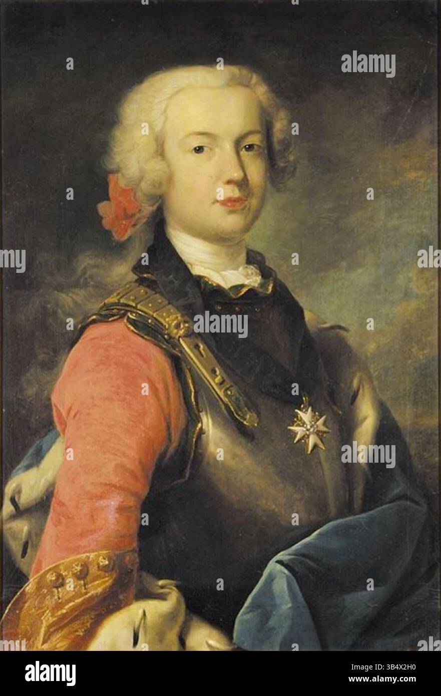 This 18th-century portrait by Carlo Francesco Rusca depicts Duke Ludwig ...