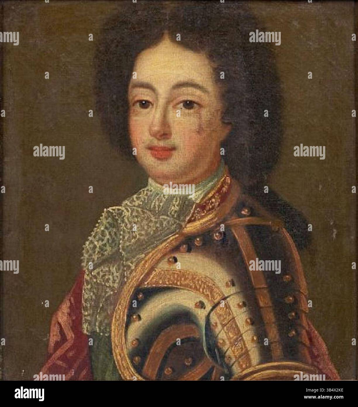 This circa 1700 painting by a follower of Pierre Mignard shows Louis ...