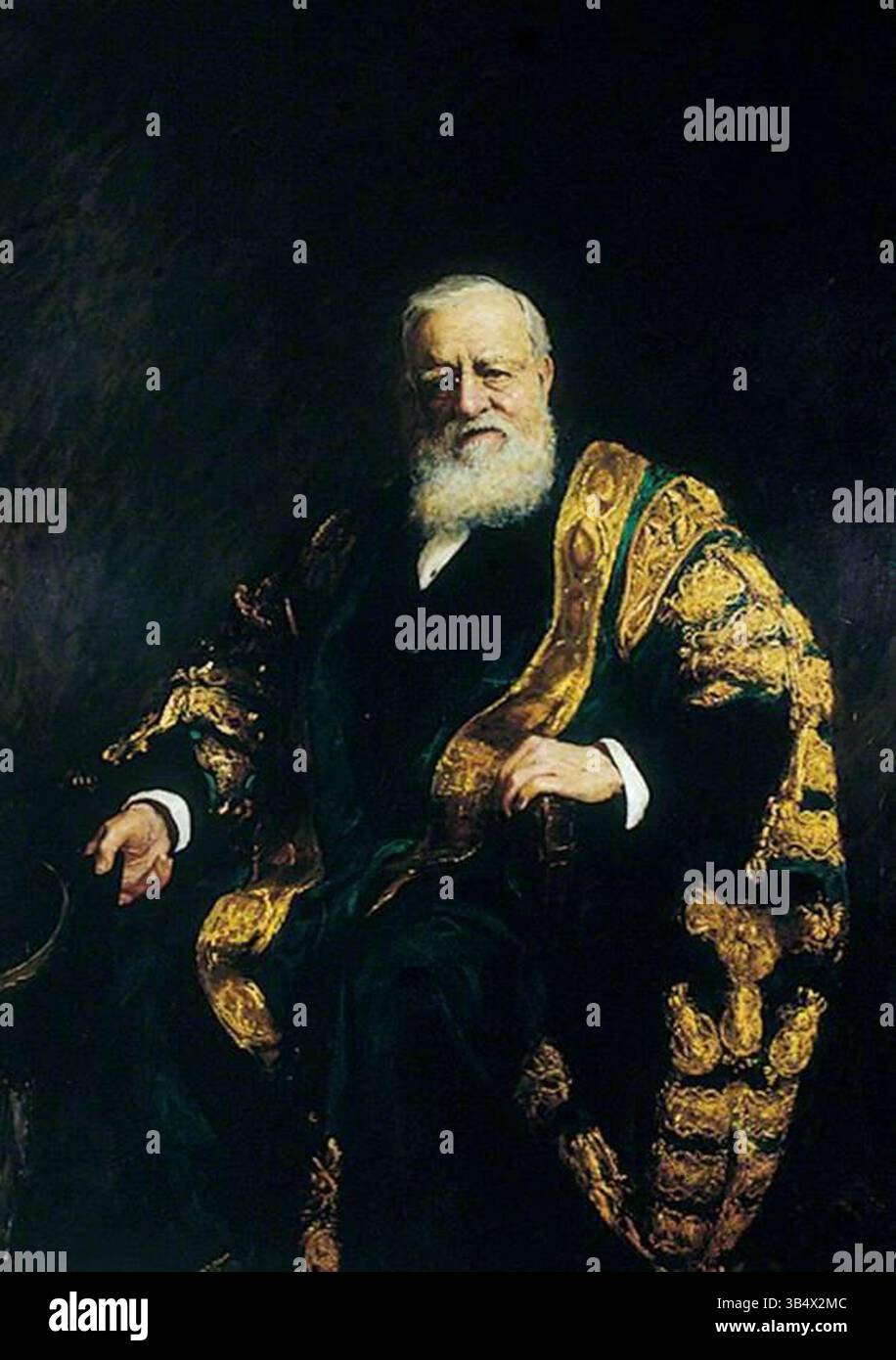 This 19th-century portrait by an unknown artist depicts George ...