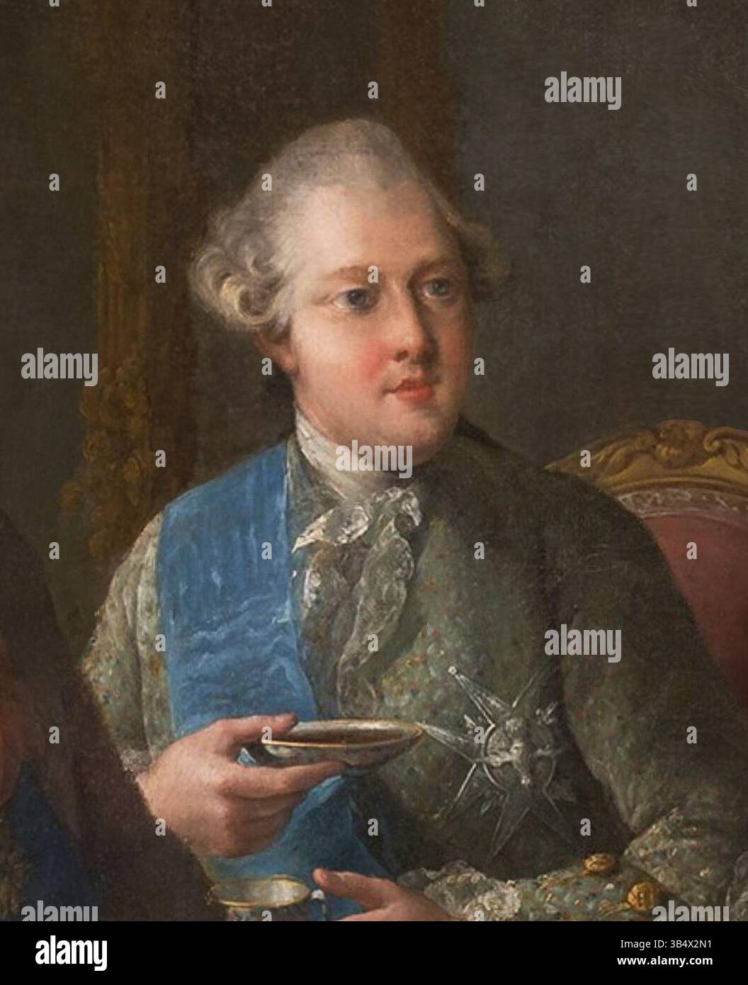 This detail from 'The Duke of Penthièvre and his Family' by Jean ...