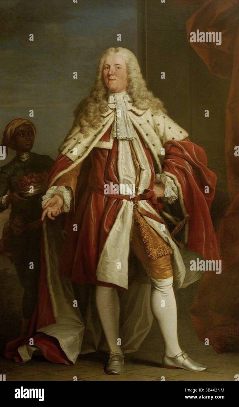 This 18th-century portrait by Andrea Soldi depicts Henry Somerset, the ...