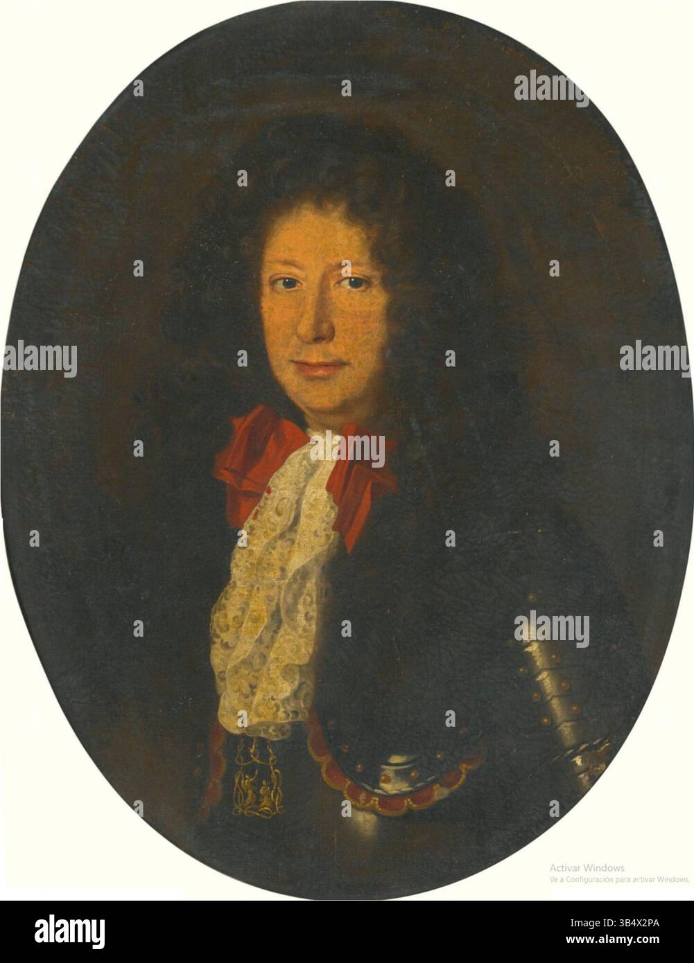 This 18th-century oil on canvas painting portrays Giovanni Girolamo D ...