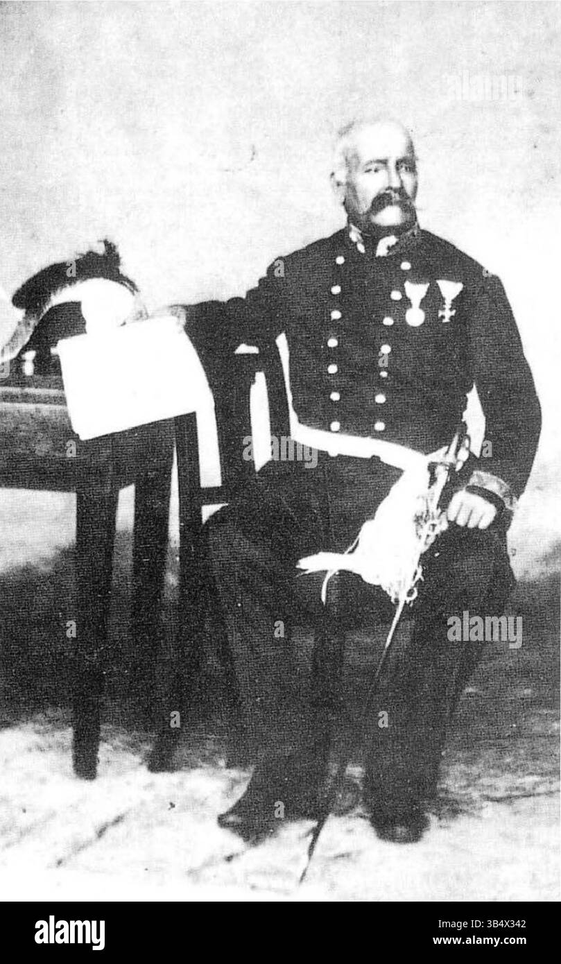 This 1861 photograph portrays Lieutenant Colonel Armodio Cavedoni, a ...