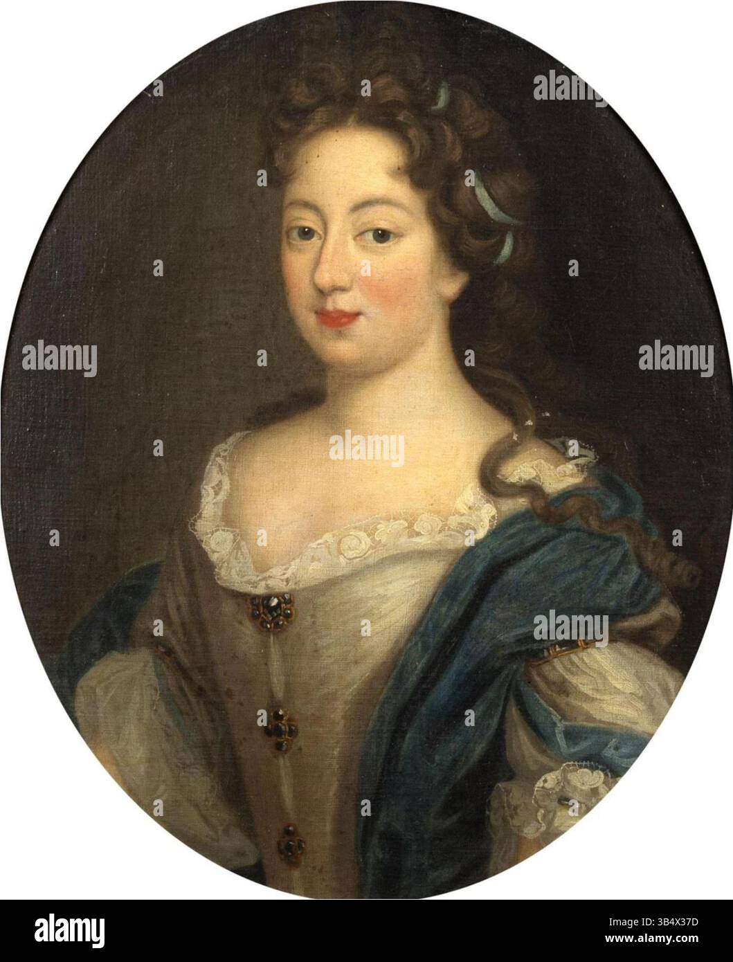 This 17th-century portrait, attributed to the Circle of Alexis Simon ...