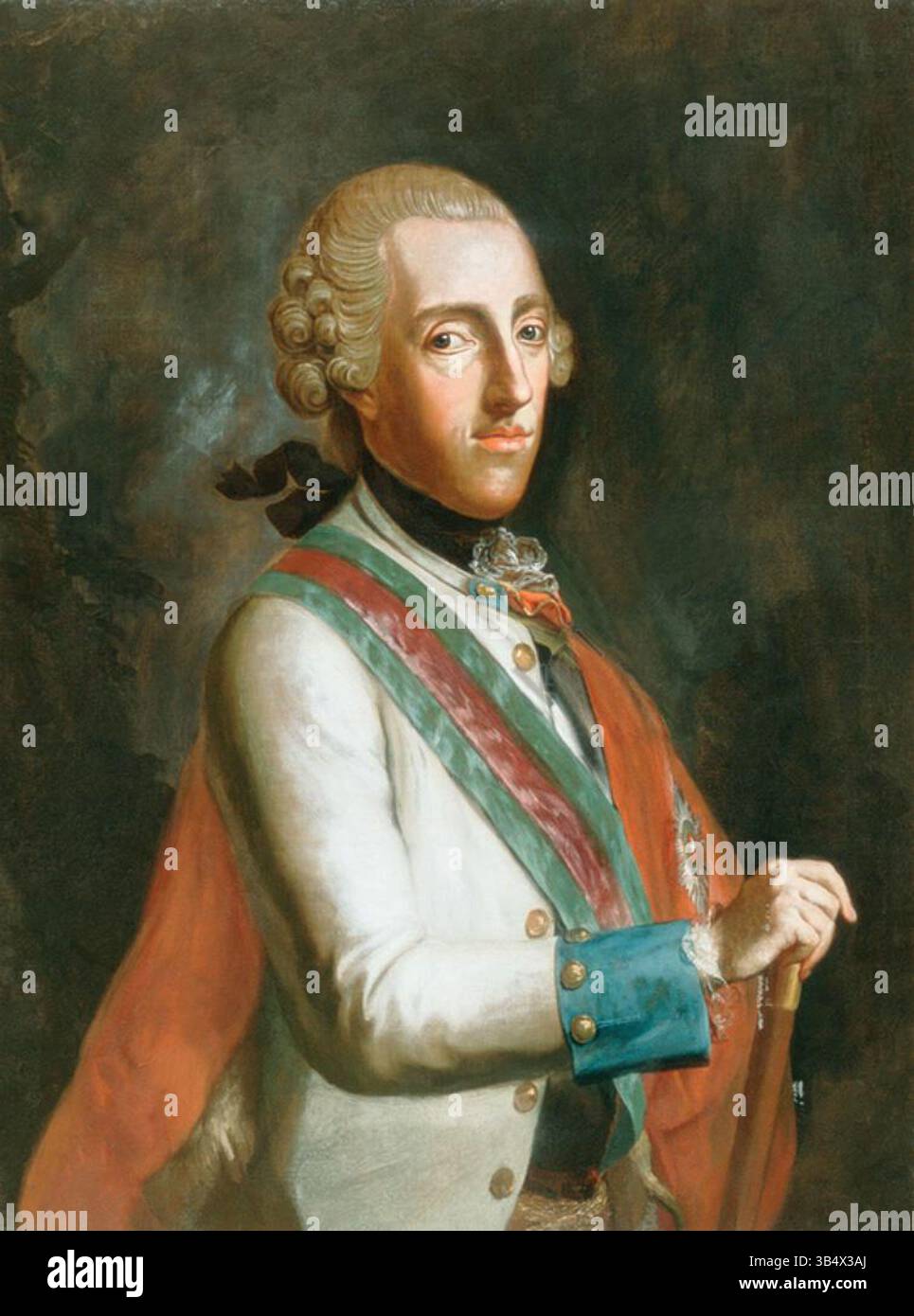 This 18th-century portrait, attributed to the Circle of Johann Baptist ...