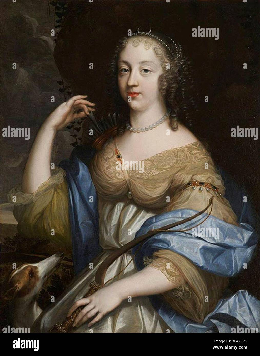 This 1655 portrait, attributed to Louis Ferdinand Elle, depicts ...