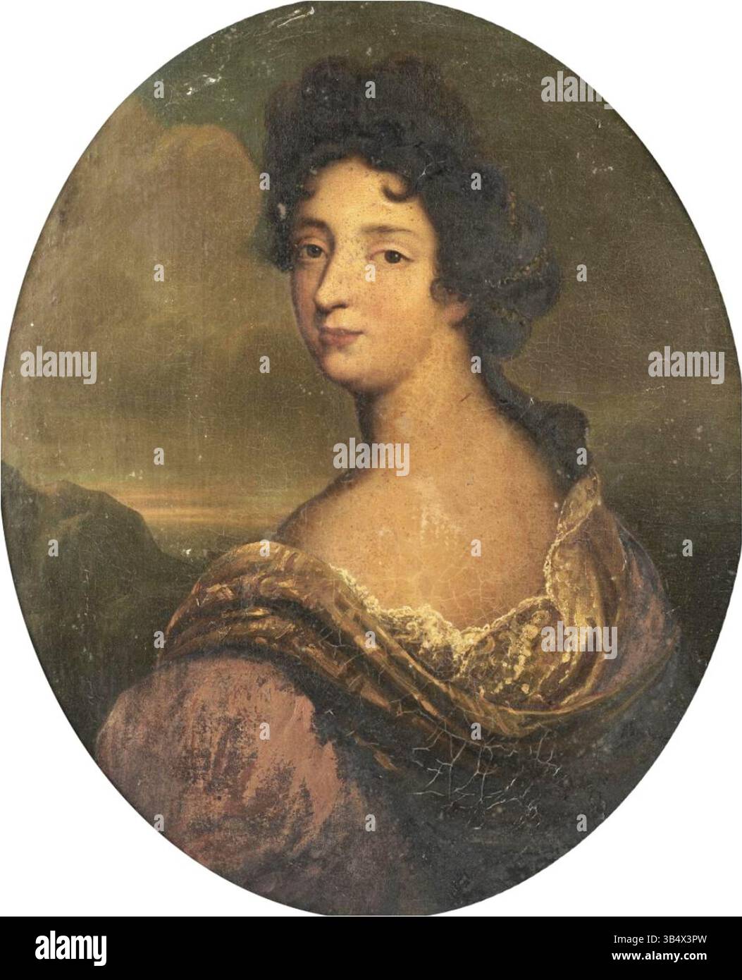 This 17th-century portrait attributed to a follower of Pierre Mignard ...