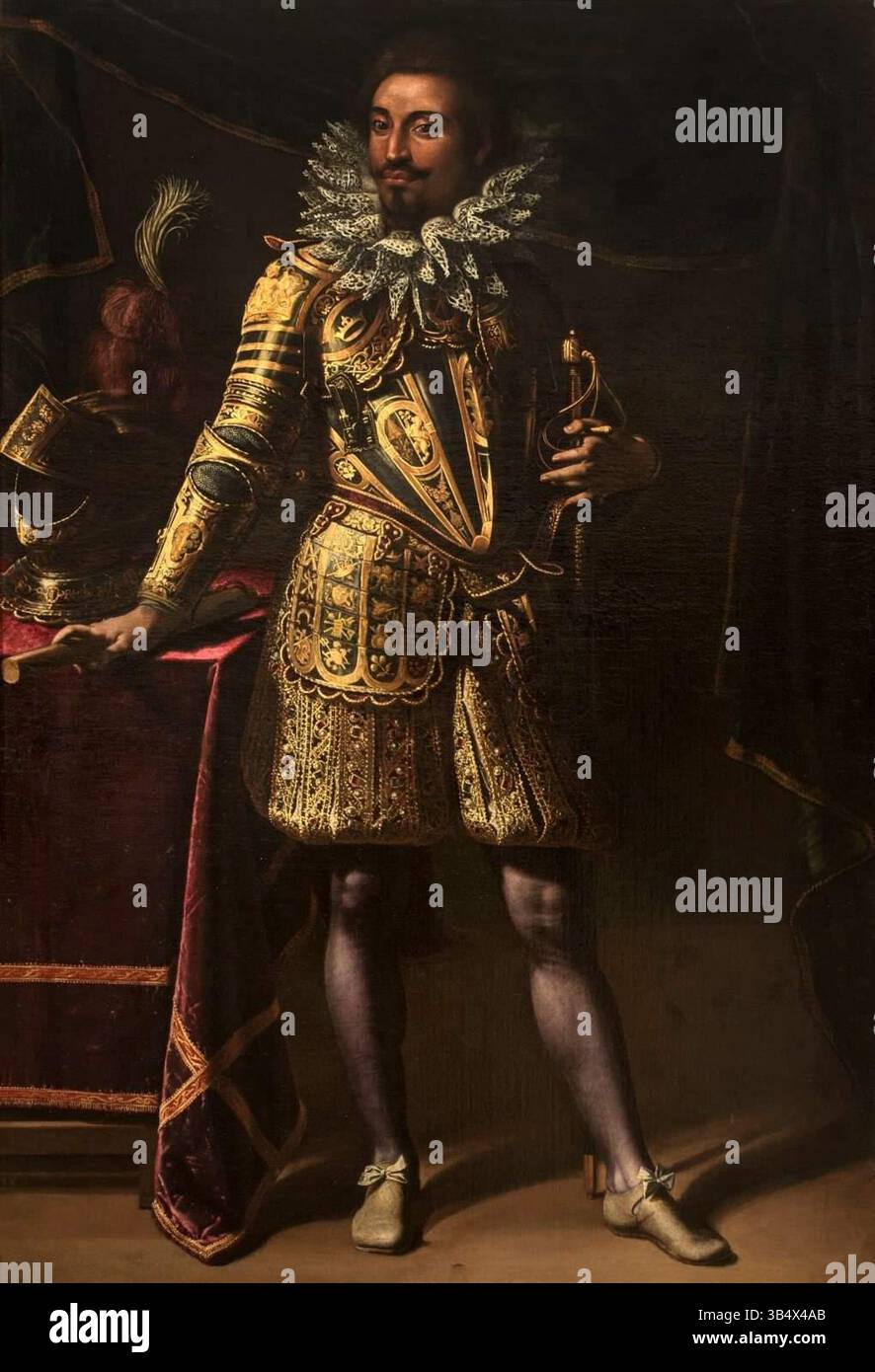 This 16th-century portrait by Pietro Facchetti depicts Prince Michele ...