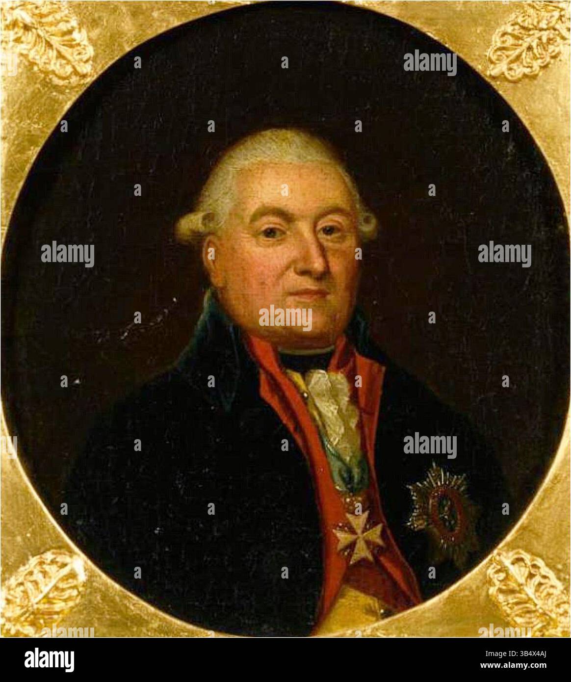 Portrait of Friedrich II, Landgrave of Hesse-Kassel (1720-1785 ...