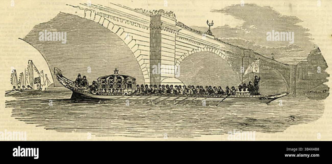 This engraving from November 3, 1849, depicts Queen Victoria's Royal ...