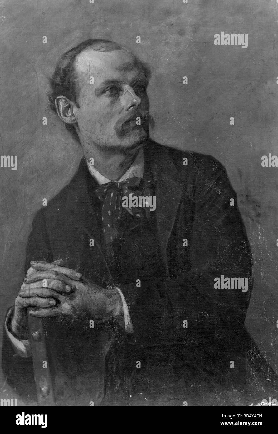 This portrait of John Goddard Stearns Jr., painted by Samuel Isham ...