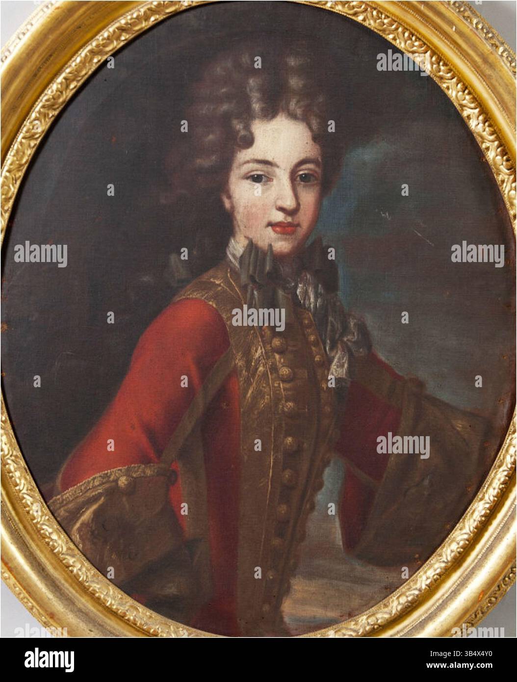 Portrait of Marie Adélaïde of Savoy (1685-1712), mother of Louis XV of ...