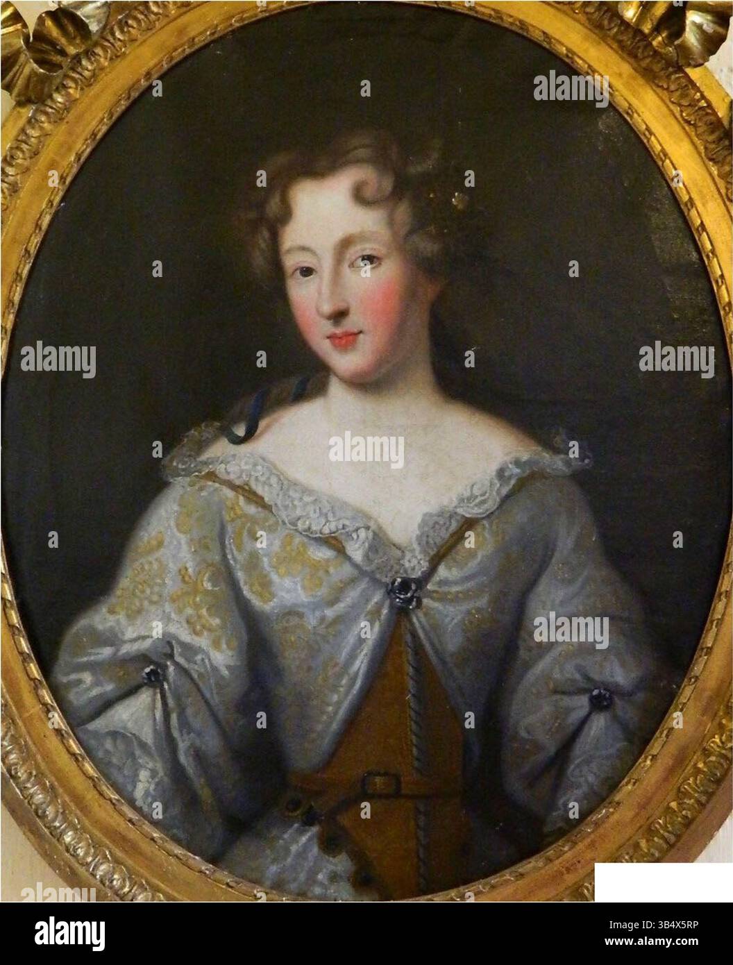 Portrait of Andrée de Vivonne, Duchess of La Rochefoucauld, by an ...