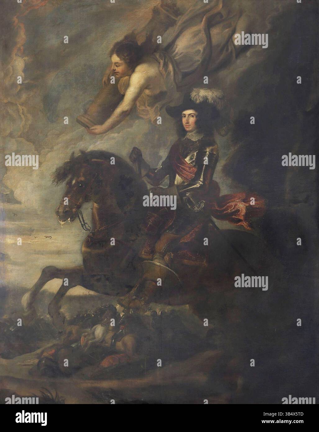 This equestrian portrait by Peter Paul Rubens depicts Carlo Colonna, a prominent military leader ...