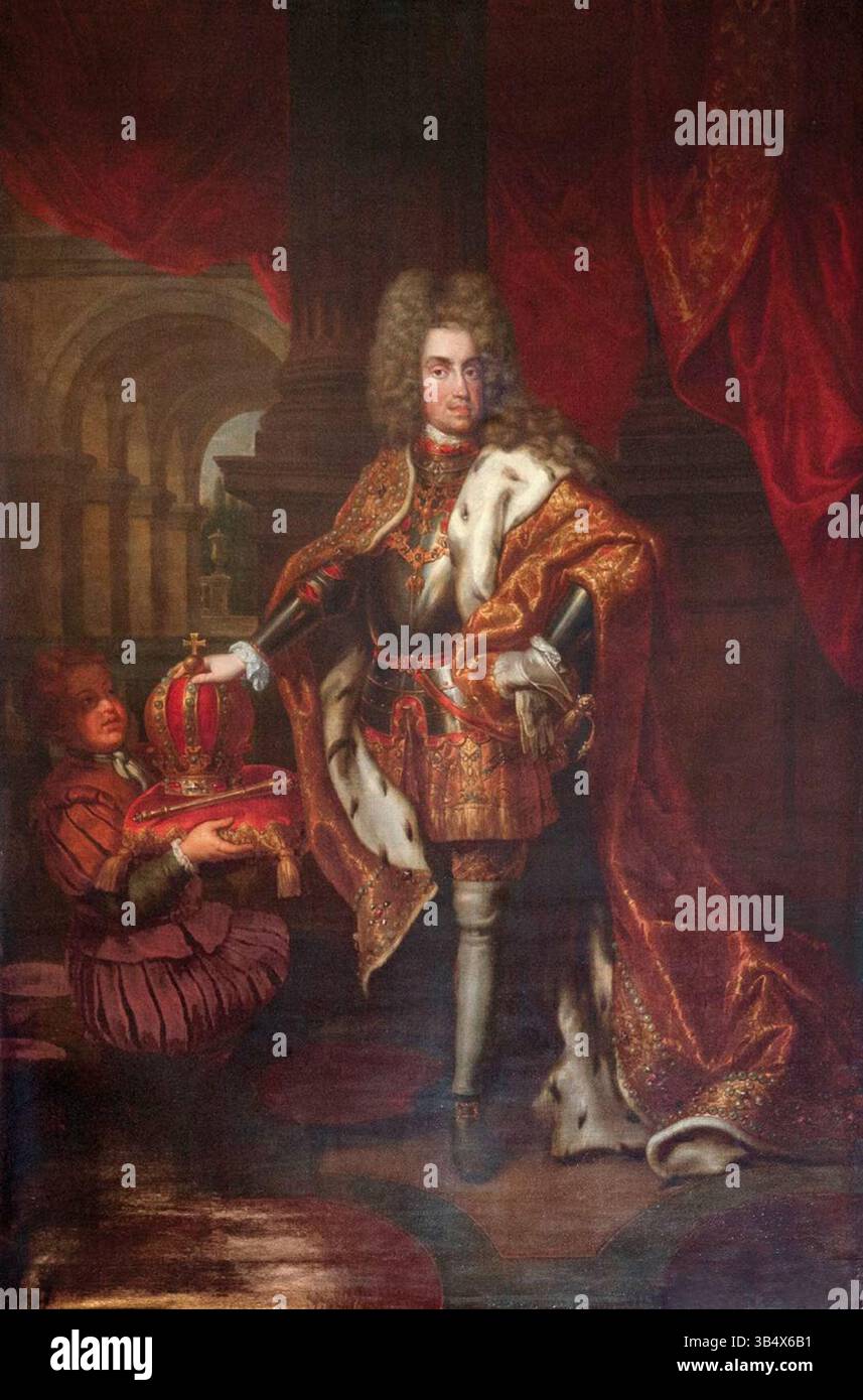 Zeger Jacob van Helmont's 1717 portrait of Emperor Charles VI showcases ...