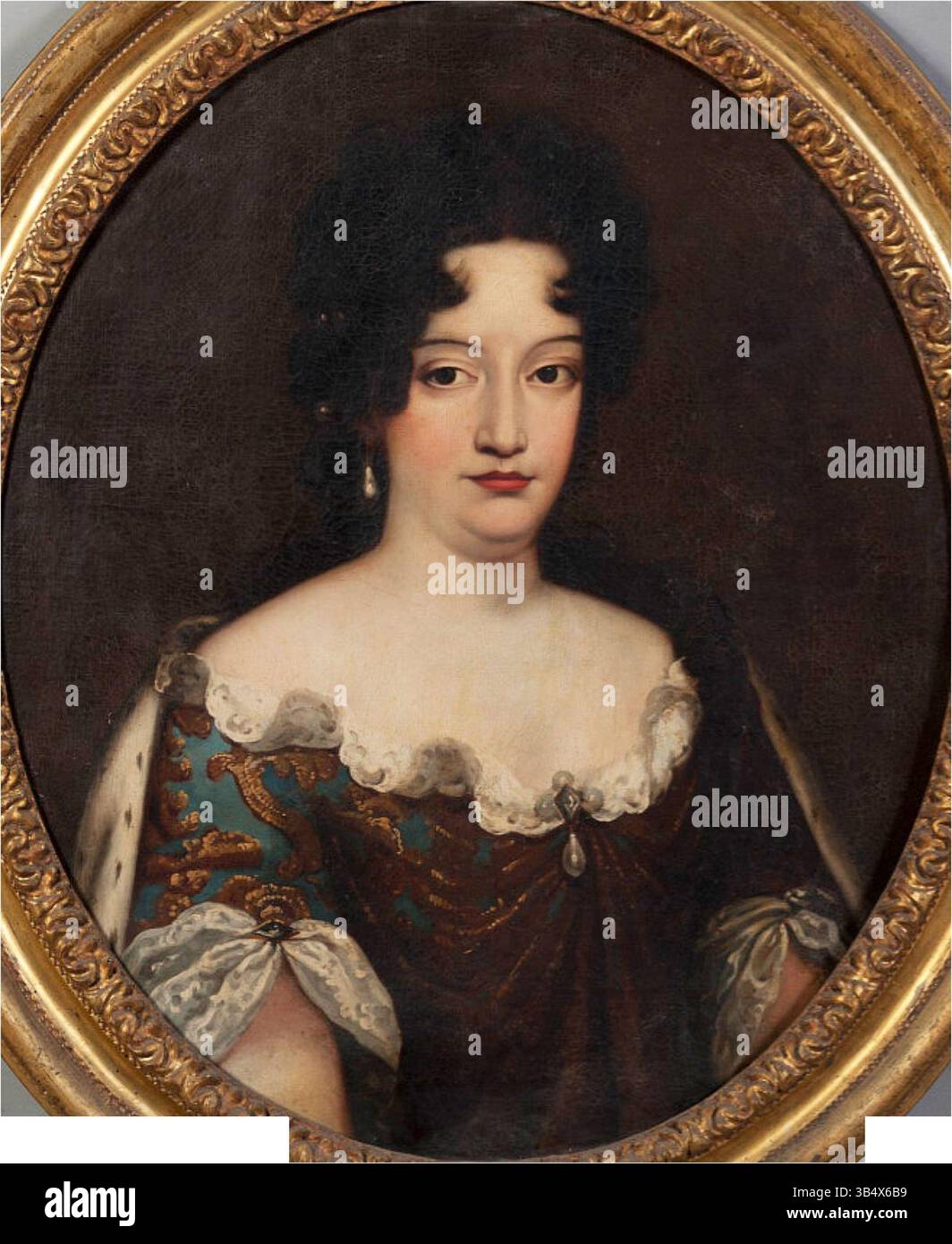 This 17th-century oil portrait, attributed to an unidentified artist ...