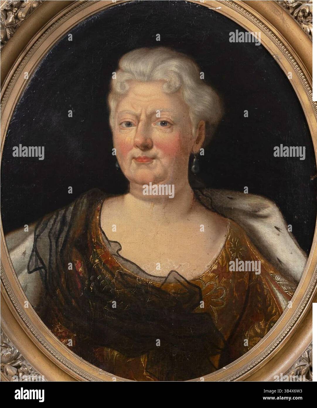 This 19th-century work, after an 18th-century painting, portrays ...