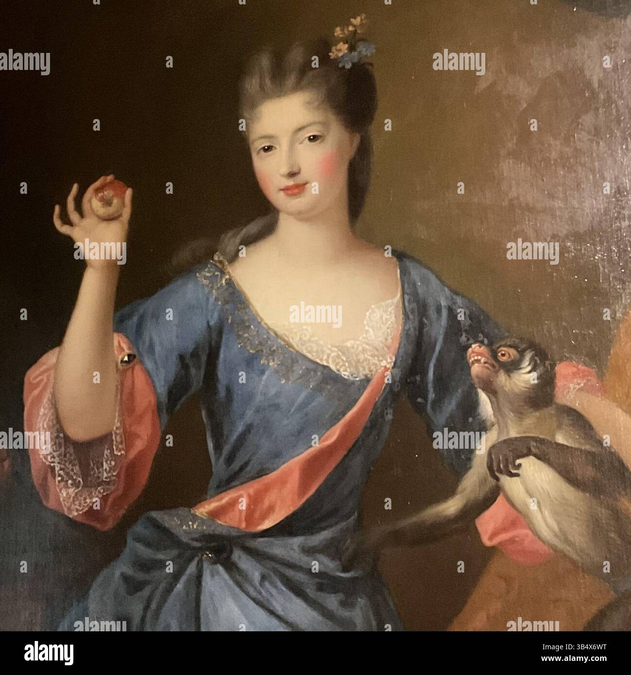 Portrait of Louise-Hippolyte Grimaldi, an aristocrat of the 18th ...