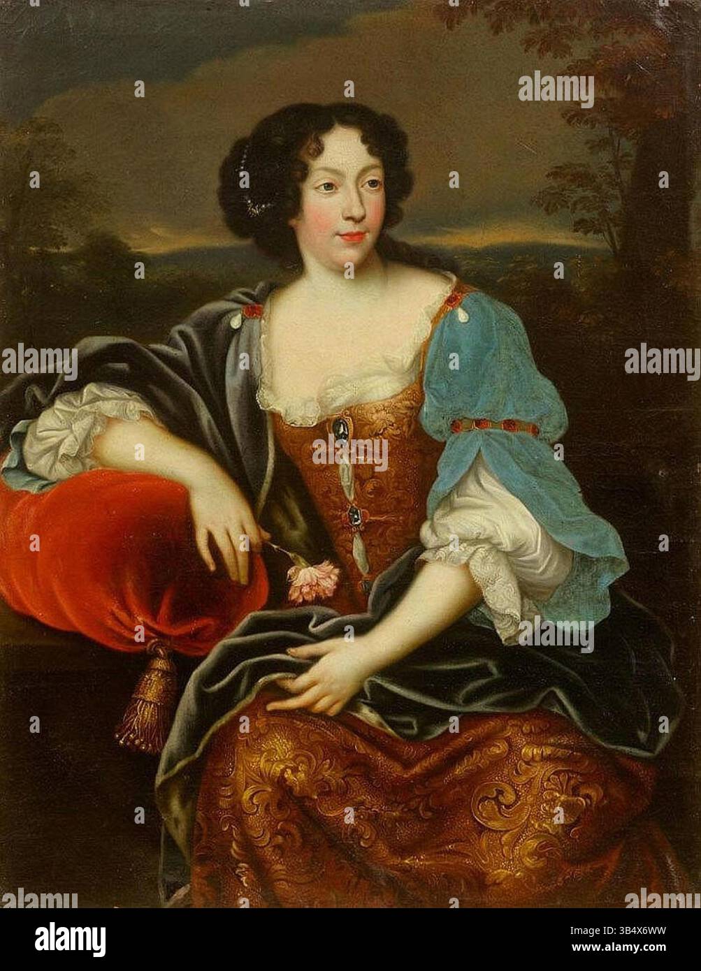 This 17th-century portrait, attributed to the circle of Pierre Mignard ...