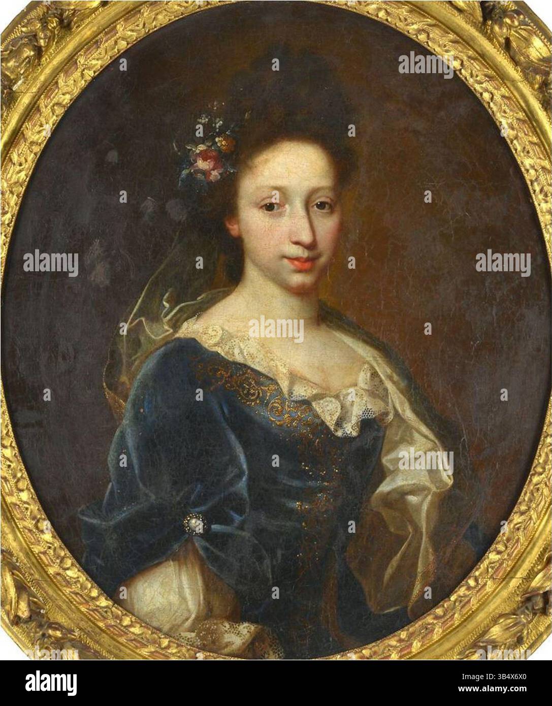 Portrait of marie marguerite hamilton hi-res stock photography and ...