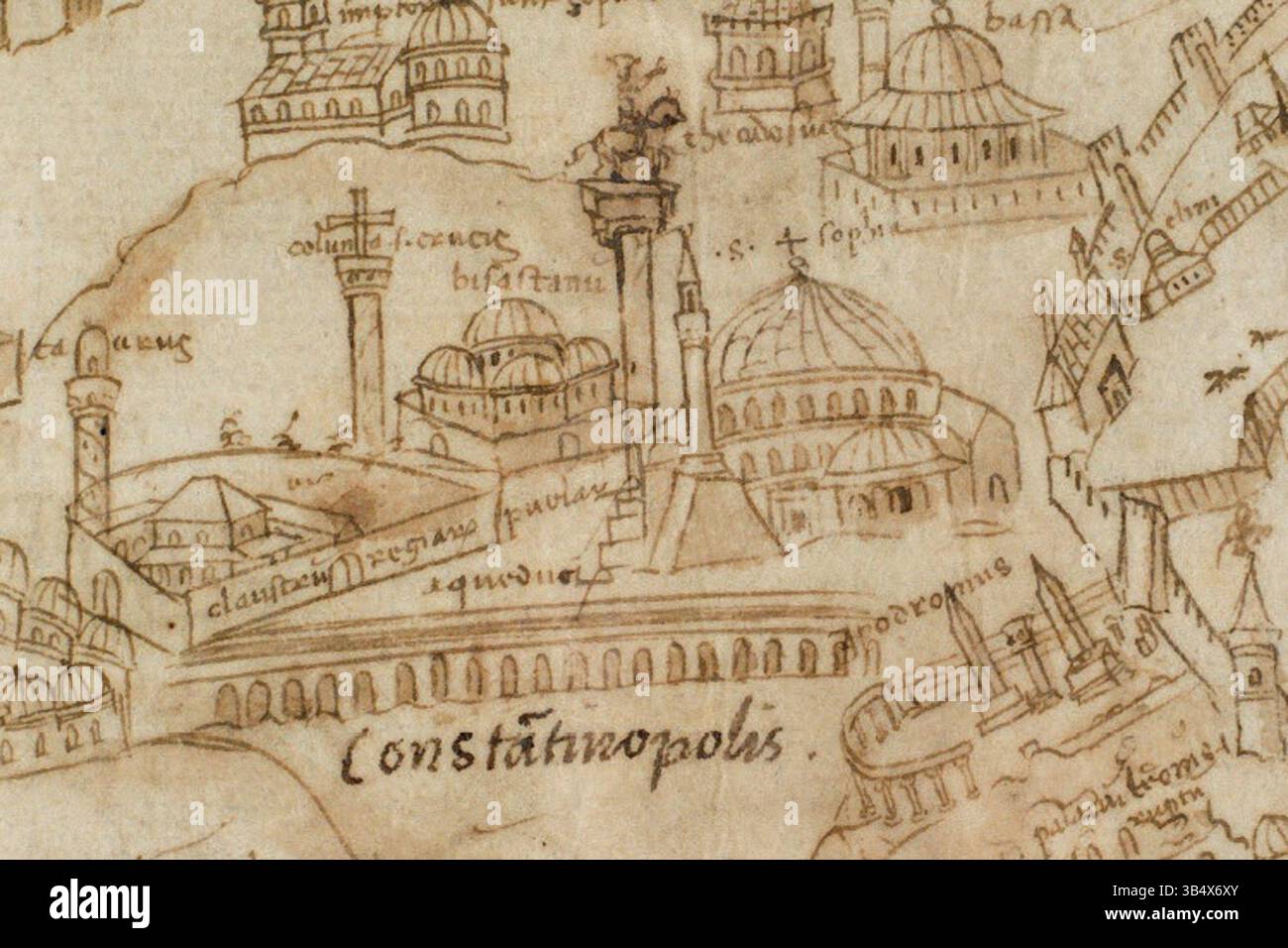 This map by Cristoforo Buondelmonti from 1485-1490 depicts significant ...