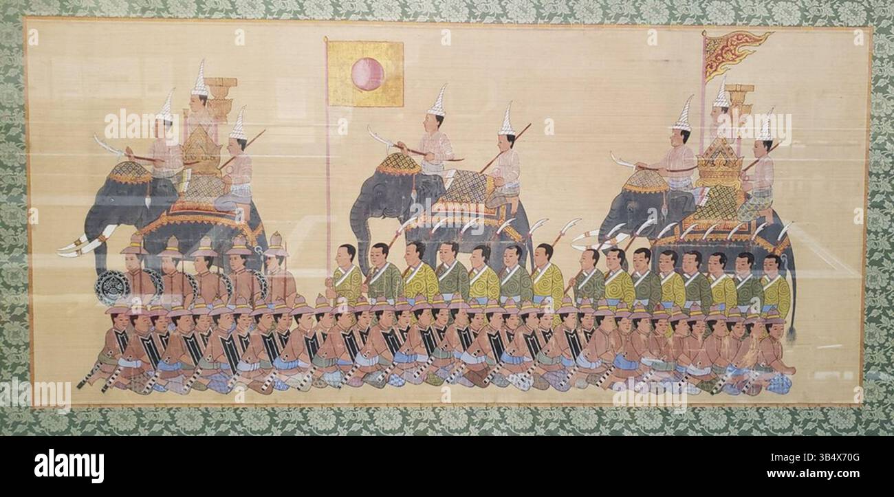 The Volunteer Army of Japanese adventurer Yamada Nagamasa in the ...