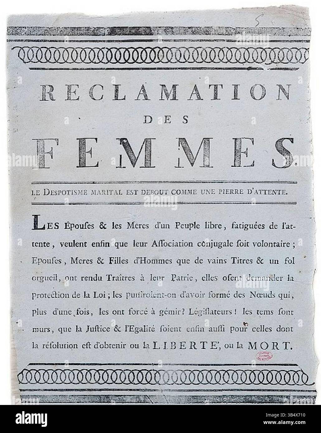 Olympe de gouges hi-res stock photography and images - Alamy