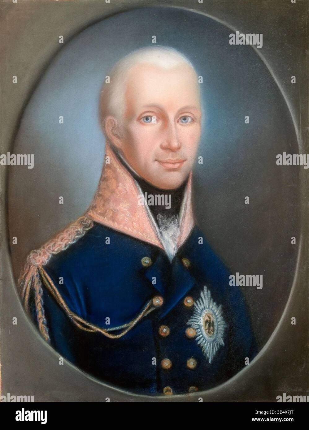 This 19th-century portrait of Frederick William III of Prussia, created ...
