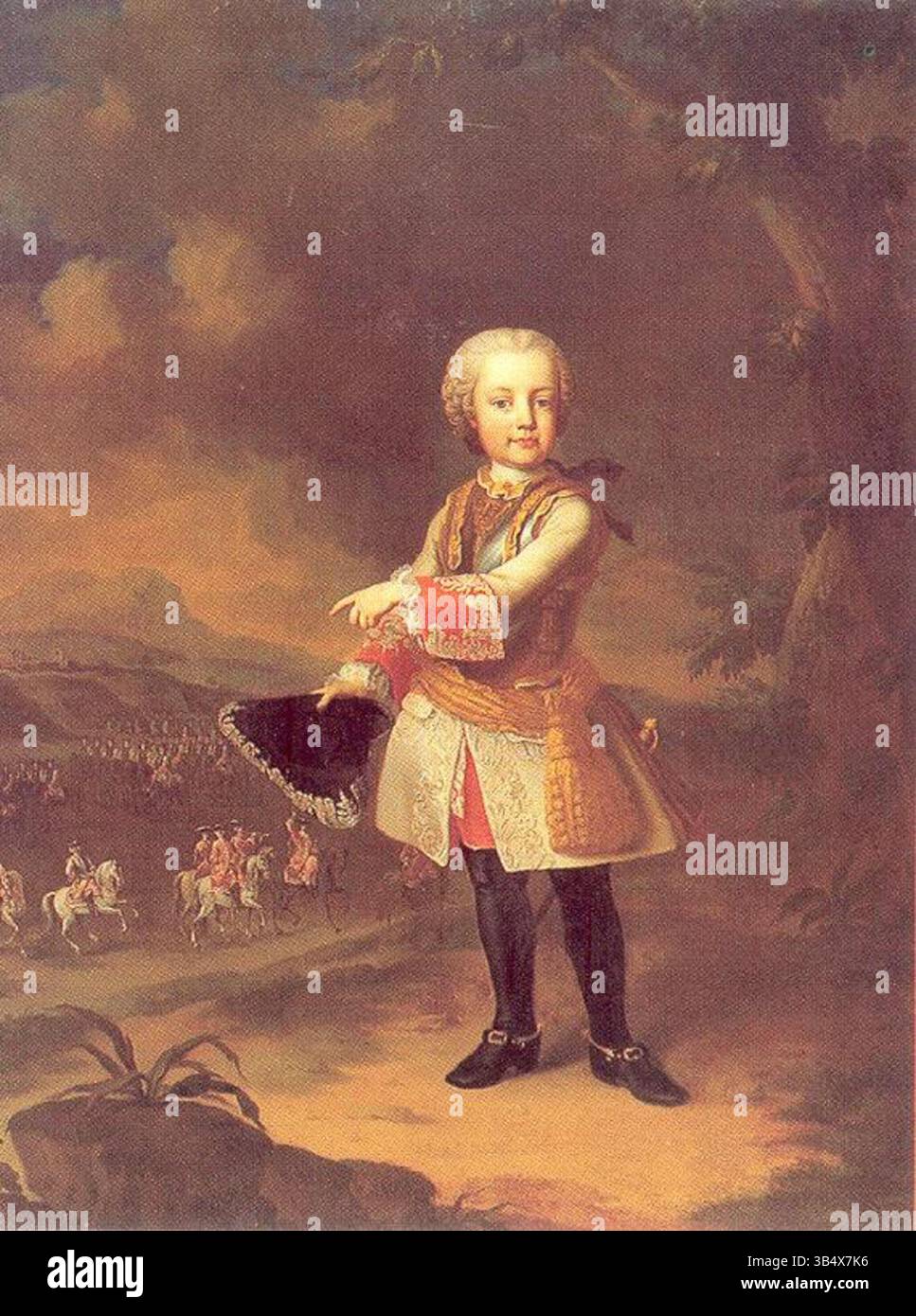 This 18th-century portrait by Martin van Meytens depicts Leopold von ...