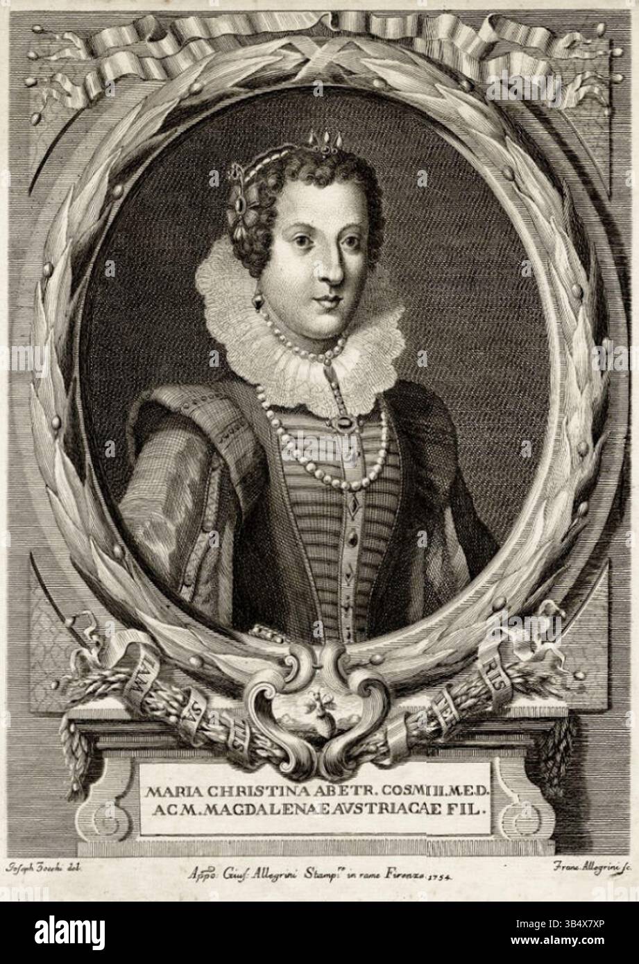 This 1754 engraving by Francesco Allegrini, after Zocchi's original ...