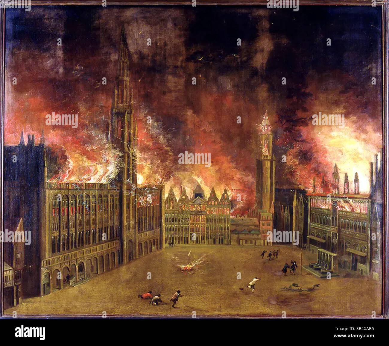 The 1695 Bombing of the Grand-Place is an important historical event ...