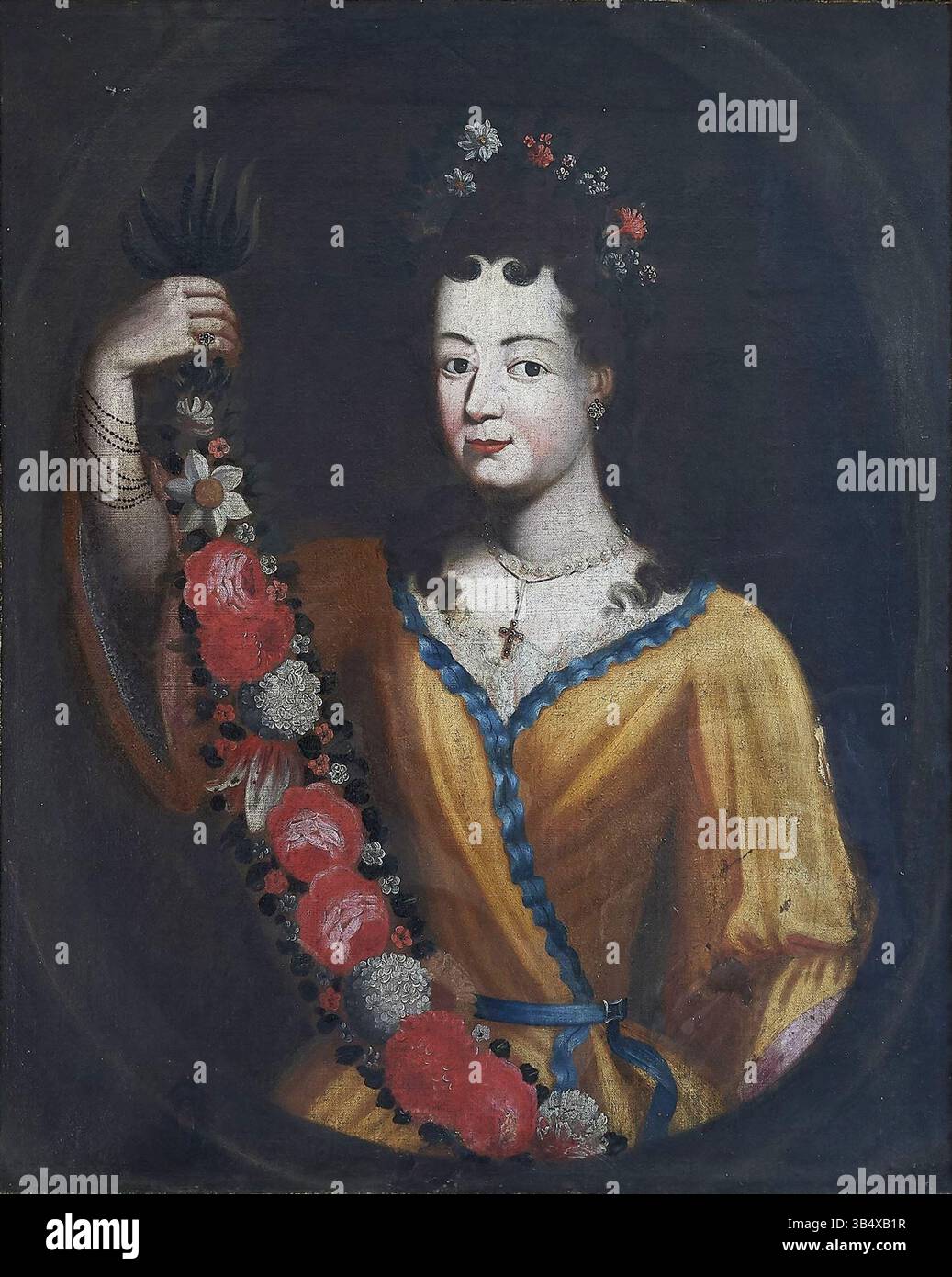 A 17th-century portrait of Louise-Françoise de Bourbon, Princess of ...