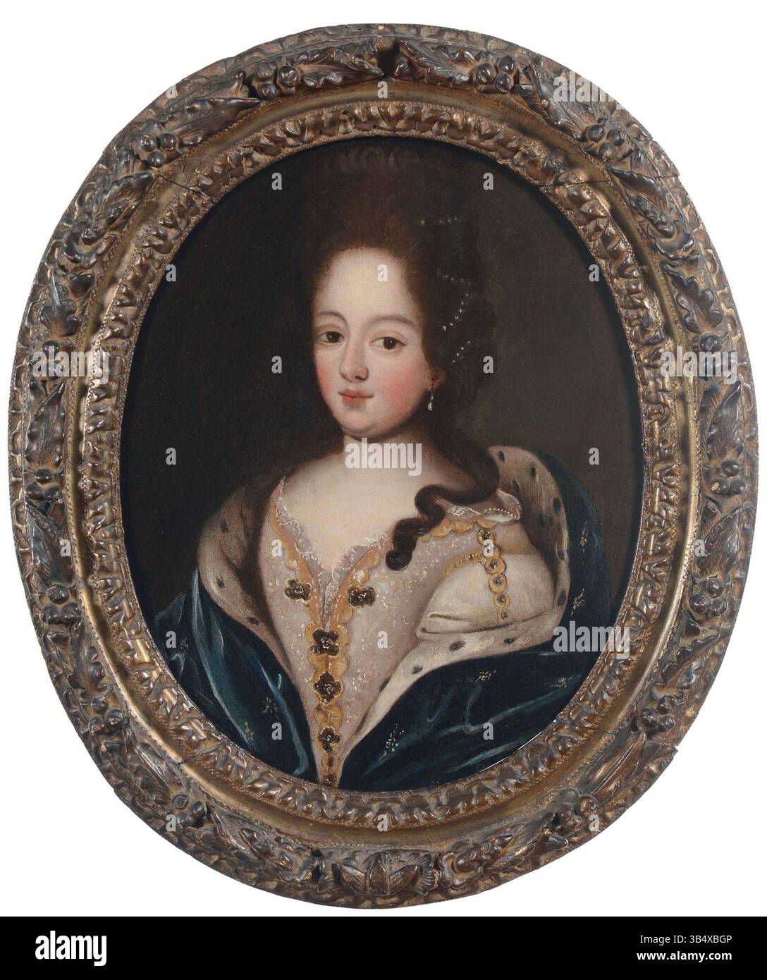 Another version of Ritratti di belle, this French School painting from ...