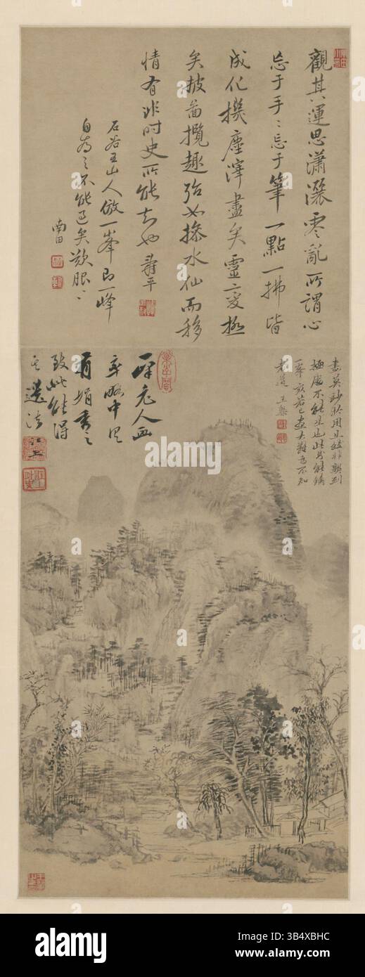 Wang Hui (1632–1717) was a master Chinese painter known for his ...