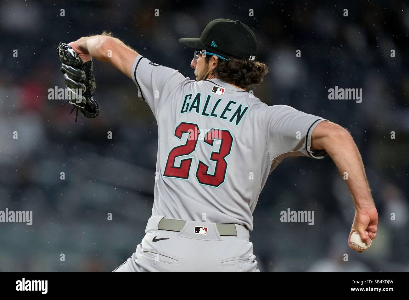 Arizona Diamondbacks pitcher Zac Gallen throws during the first inning ...