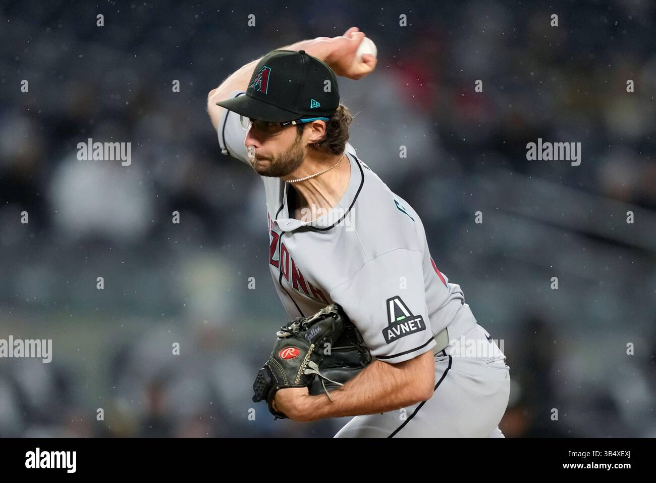 Arizona Diamondbacks pitcher Zac Gallen throws during the first inning ...