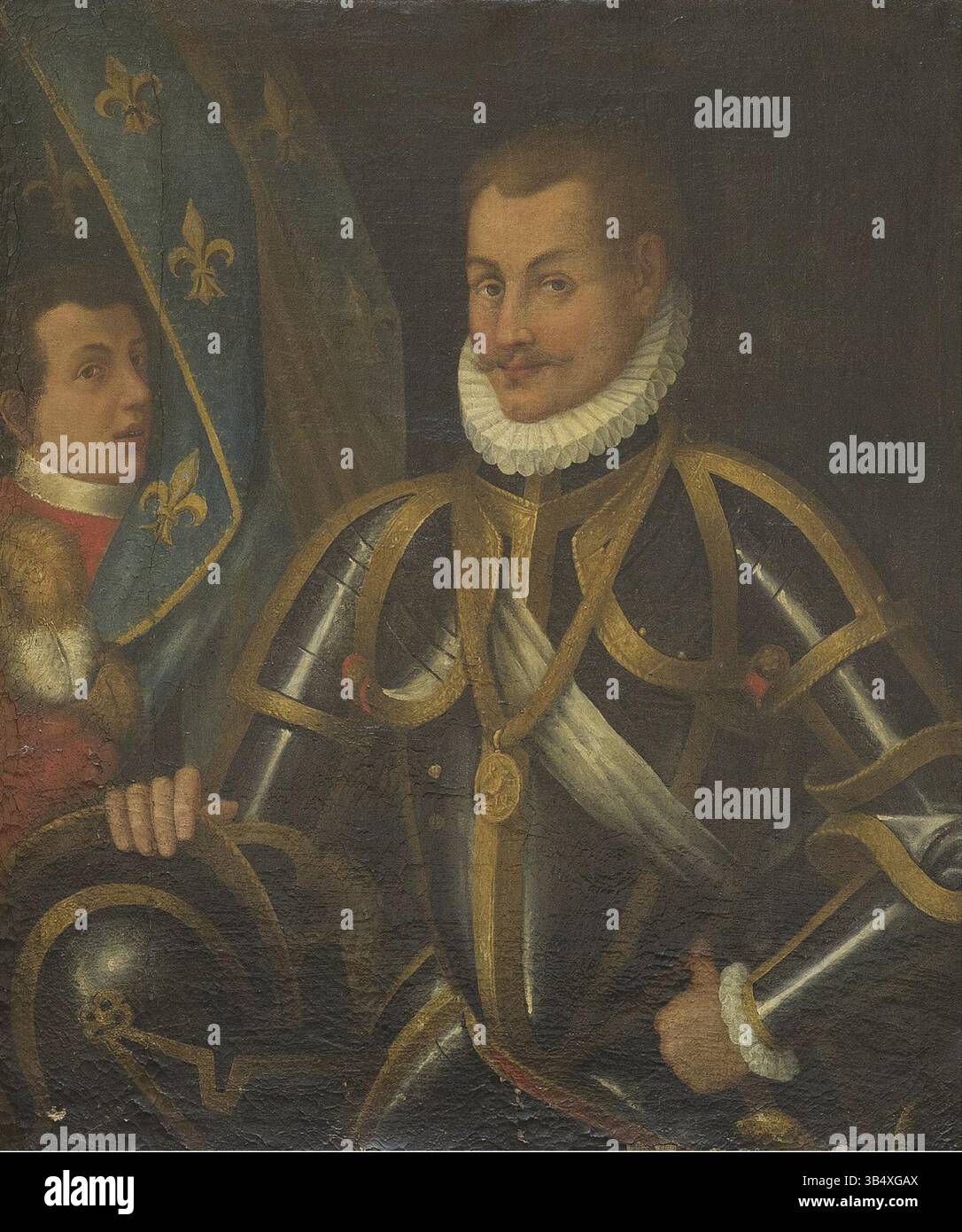 A 16th-century portrait of a gentleman from the Farnese family ...