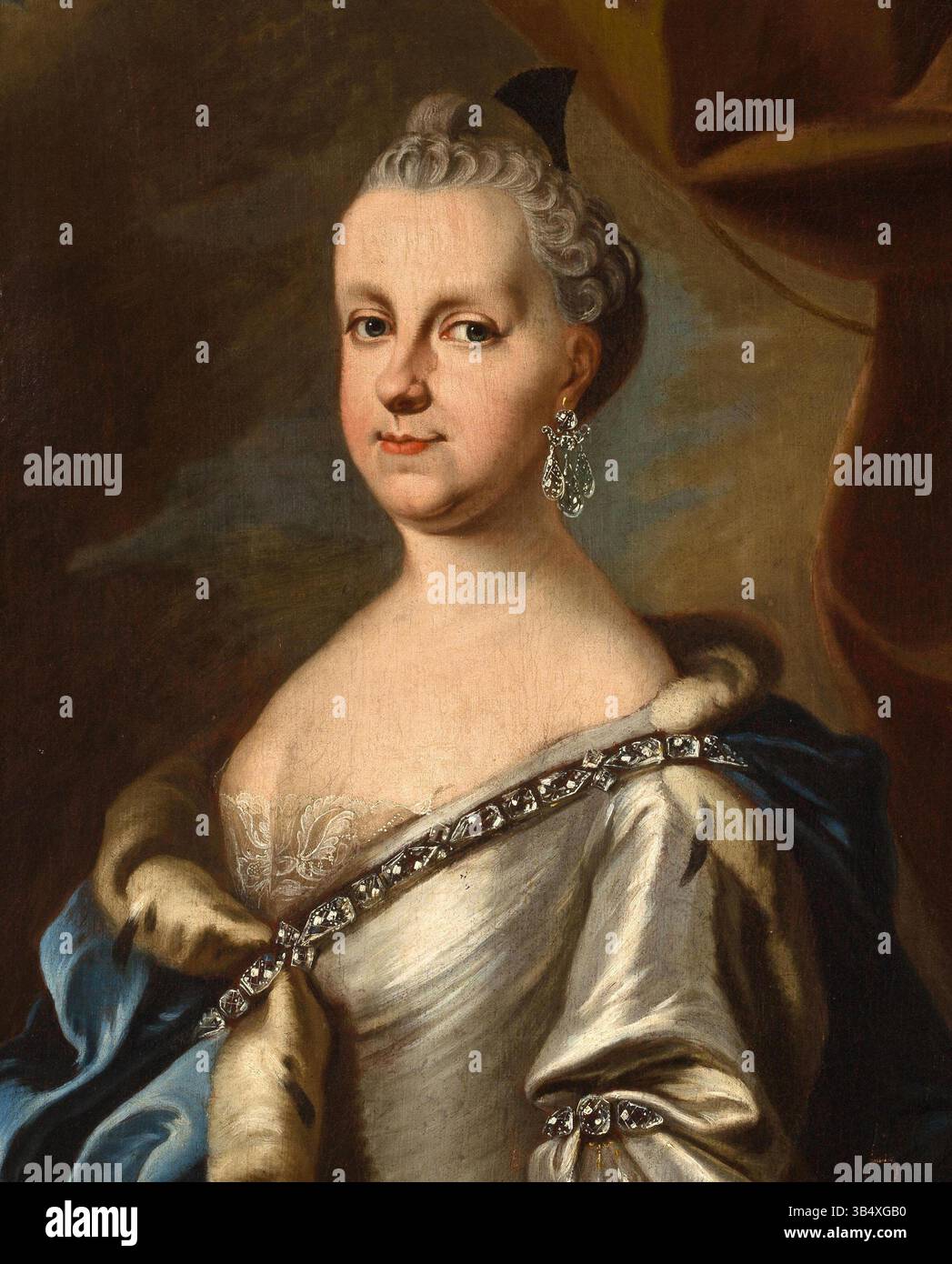 This presumed portrait of Karoline Luise of Hesse-Darmstadt ...