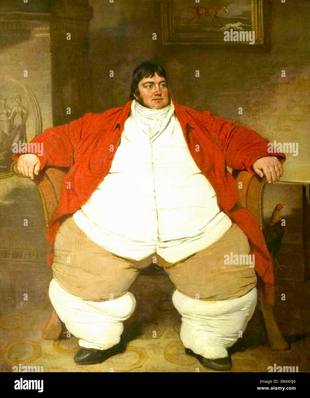 Daniel Lambert - Benjamin Marshall - 1806 Stock Photo - Alamy