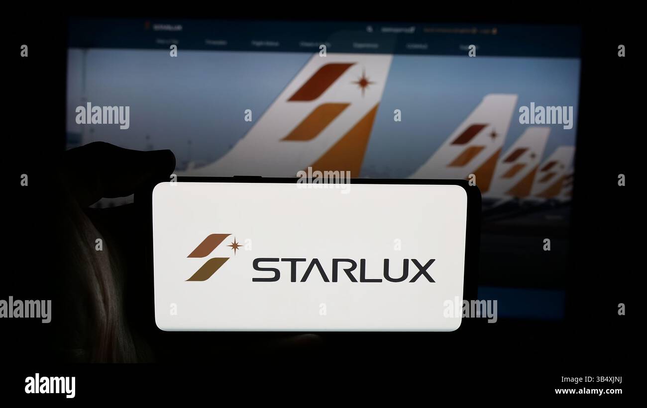 April 2, 2025, Germany: In this photo illustration, a person is holding ...