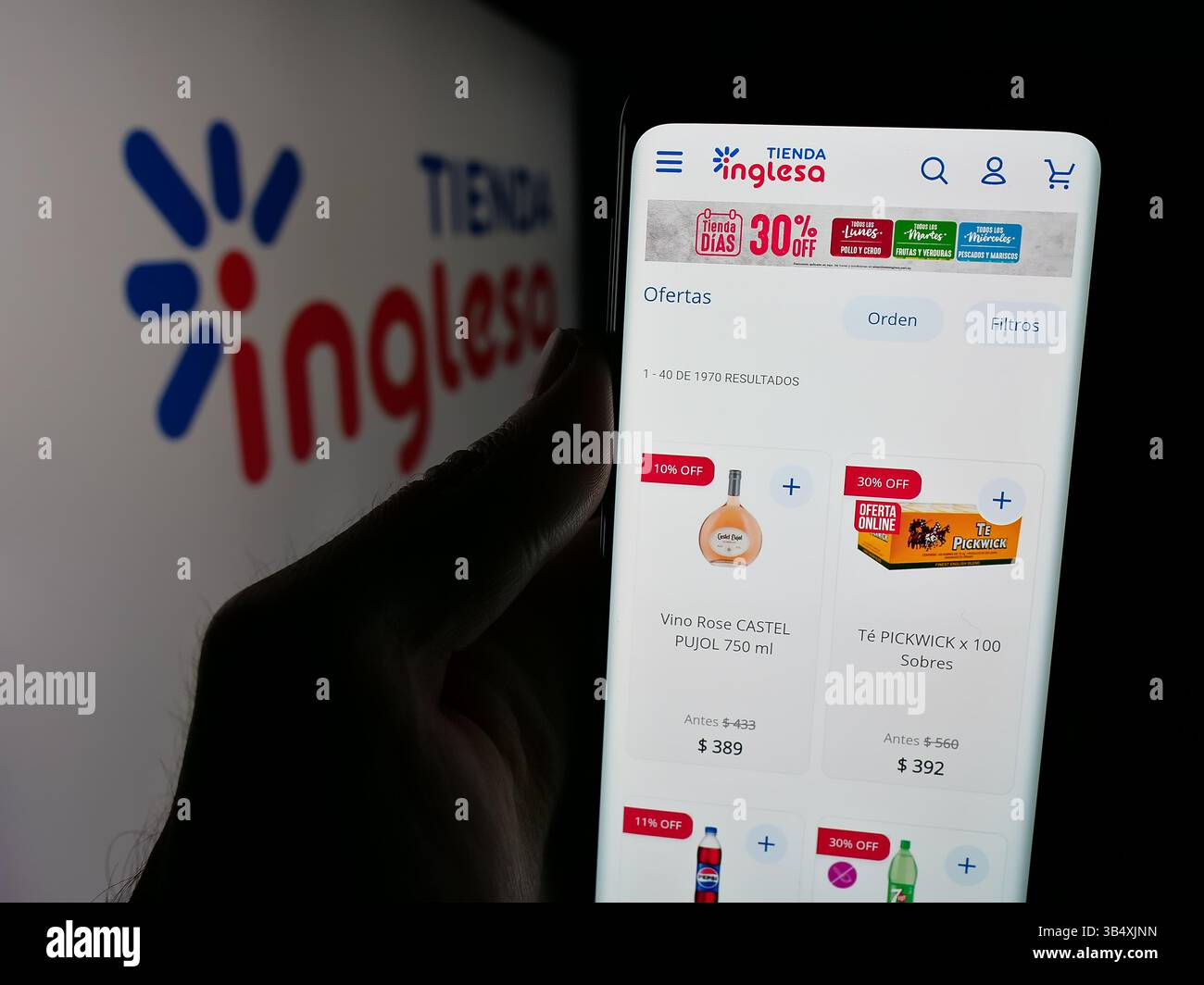 April 1, 2025, Germany: In this photo illustration, a person is holding a cellphone with the ...