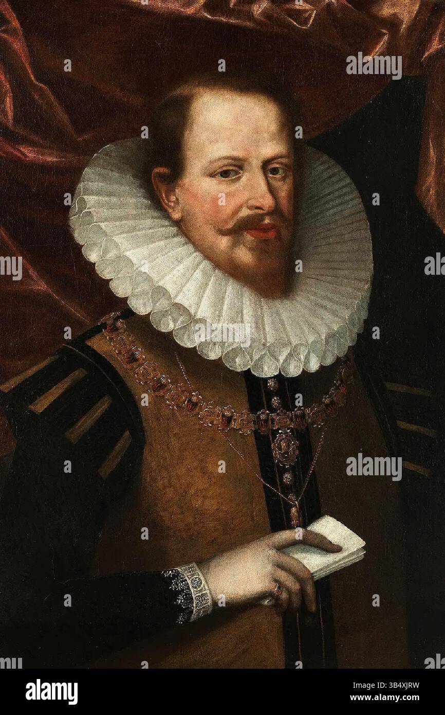Portrait of Duke Vincenzo I Gonzaga by Frans Pourbus the Younger ...