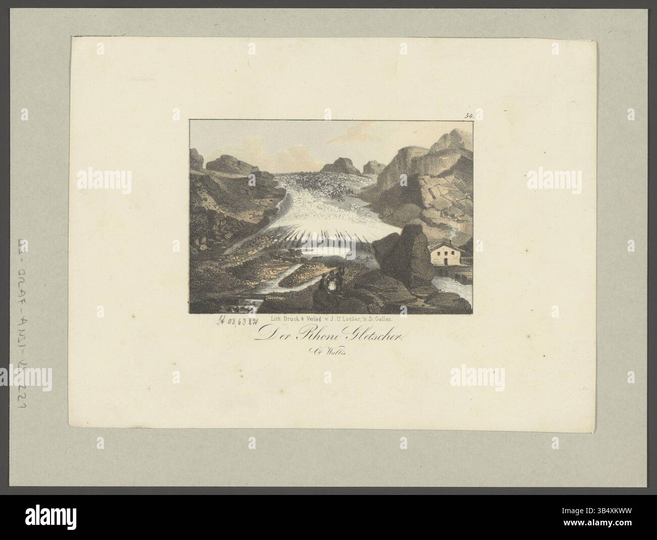 This lithograph from Johann Ulrich Locher from the early 1850s shows ...