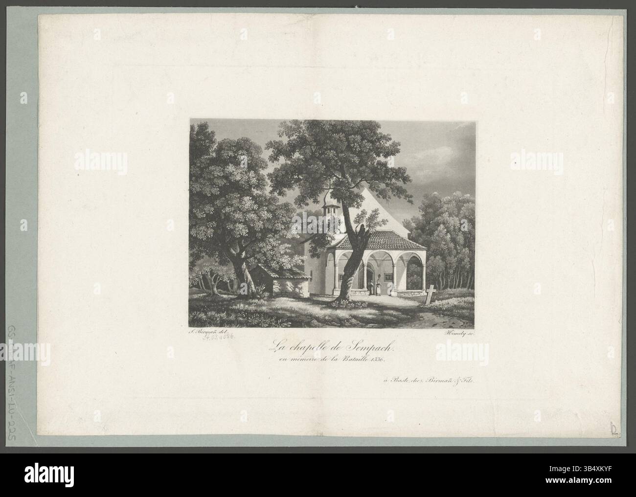 This 19th-century aquatint by Samuel Birmann and Sigismond Himely ...