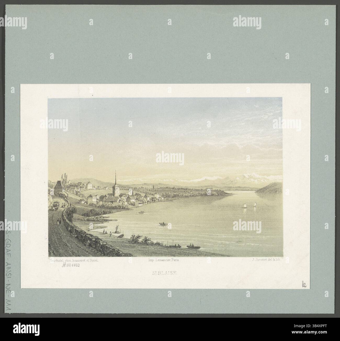 Jean jacottet lithograph hi-res stock photography and images - Alamy